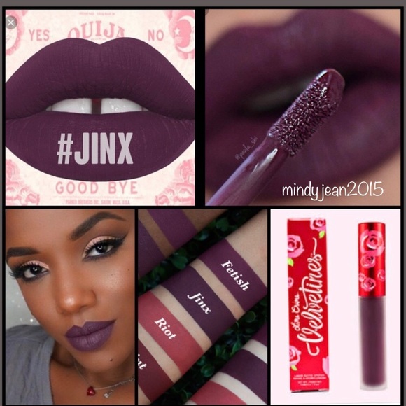 Lime Crime | Makeup | Lime Crime Valvetines Matte Liquid Lip Jinx ...